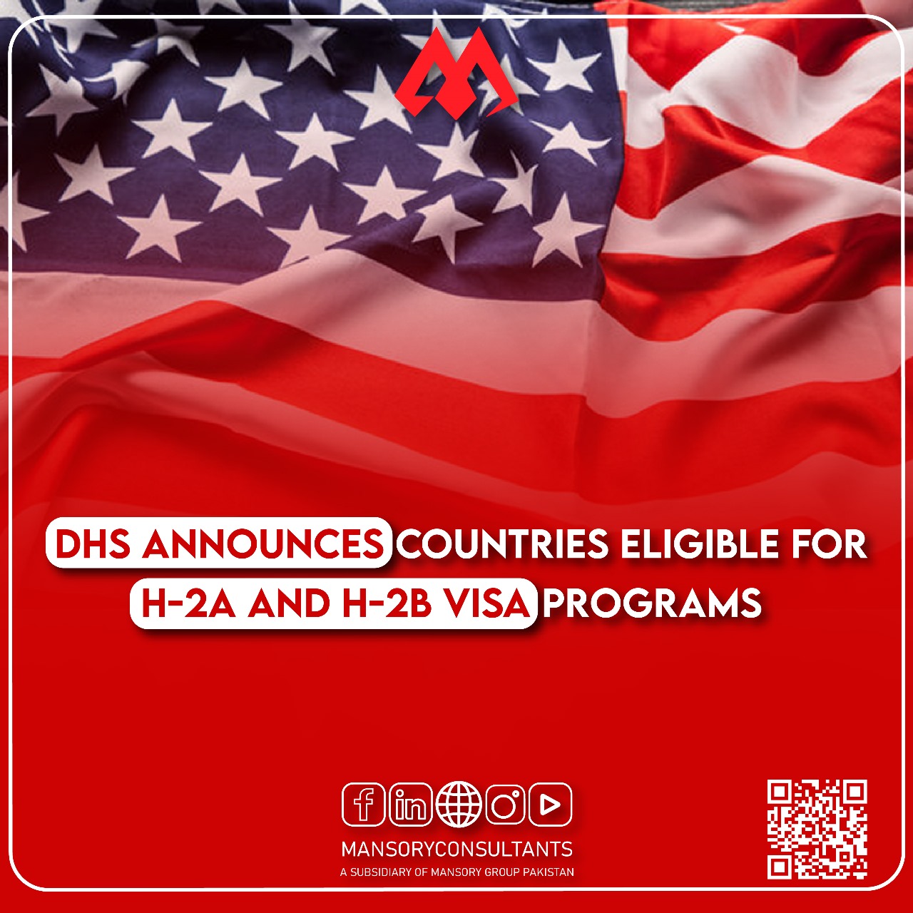 DHS Announces Eligible Countries for H-2A and H-2B Visa Programs ...
