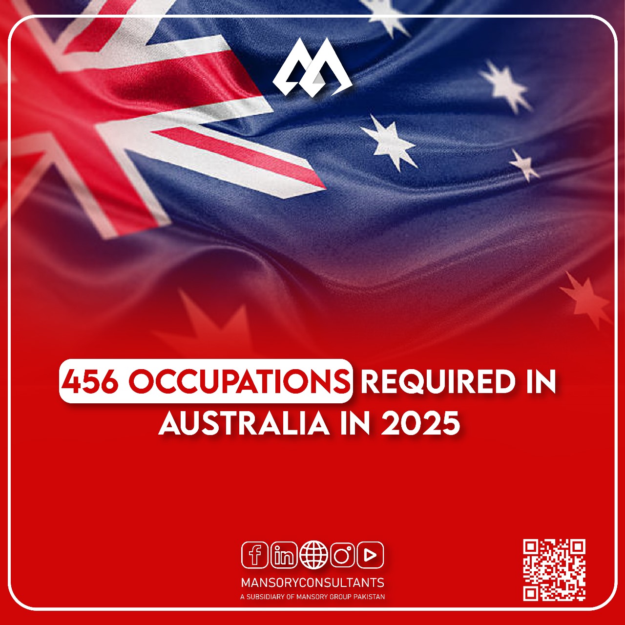 456 Occupations Required in Australia in 2025 via Core Skills Occupation List (CSOL)