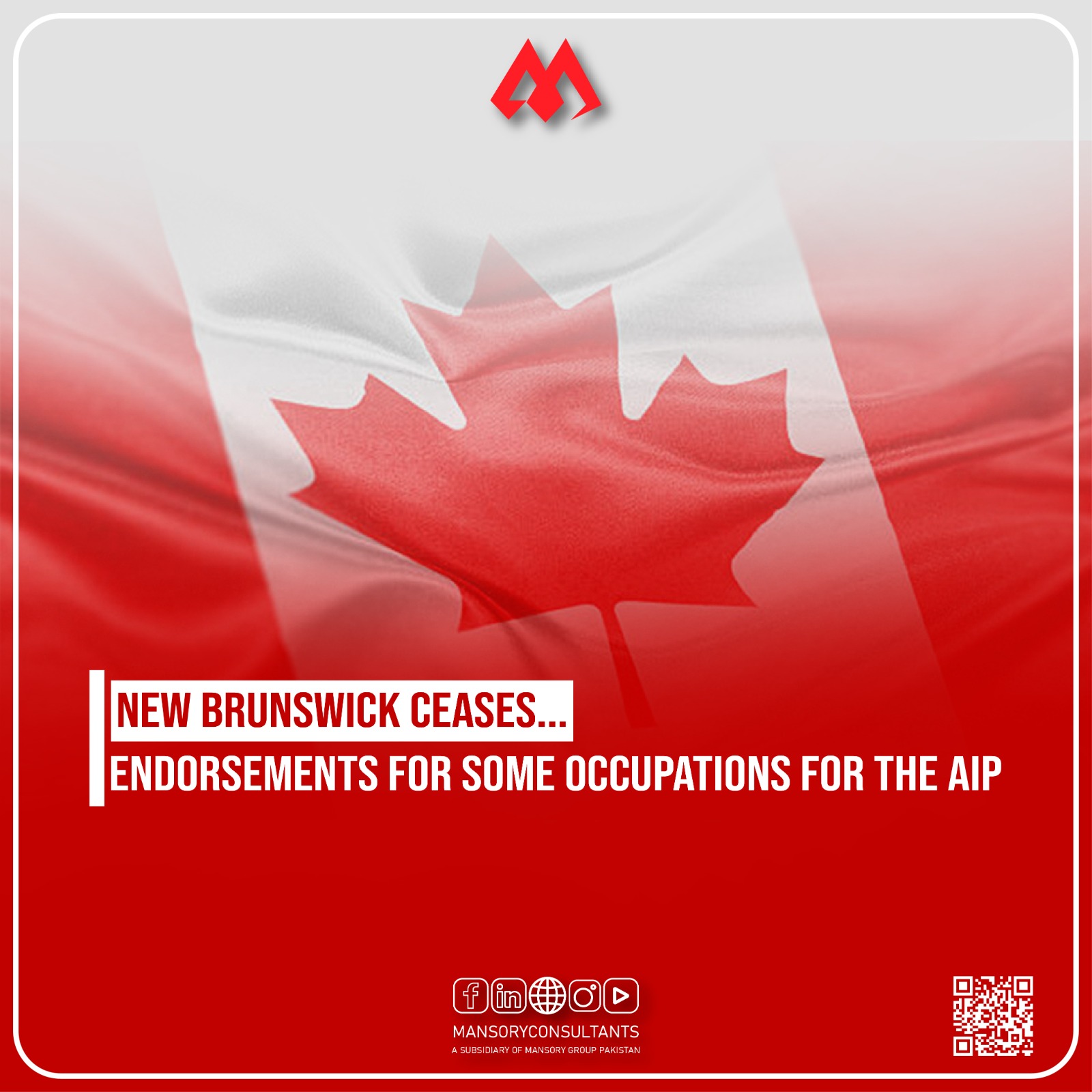 New Brunswick Ends Endorsements for Certain Occupations under the Atlantic Immigration Program ...